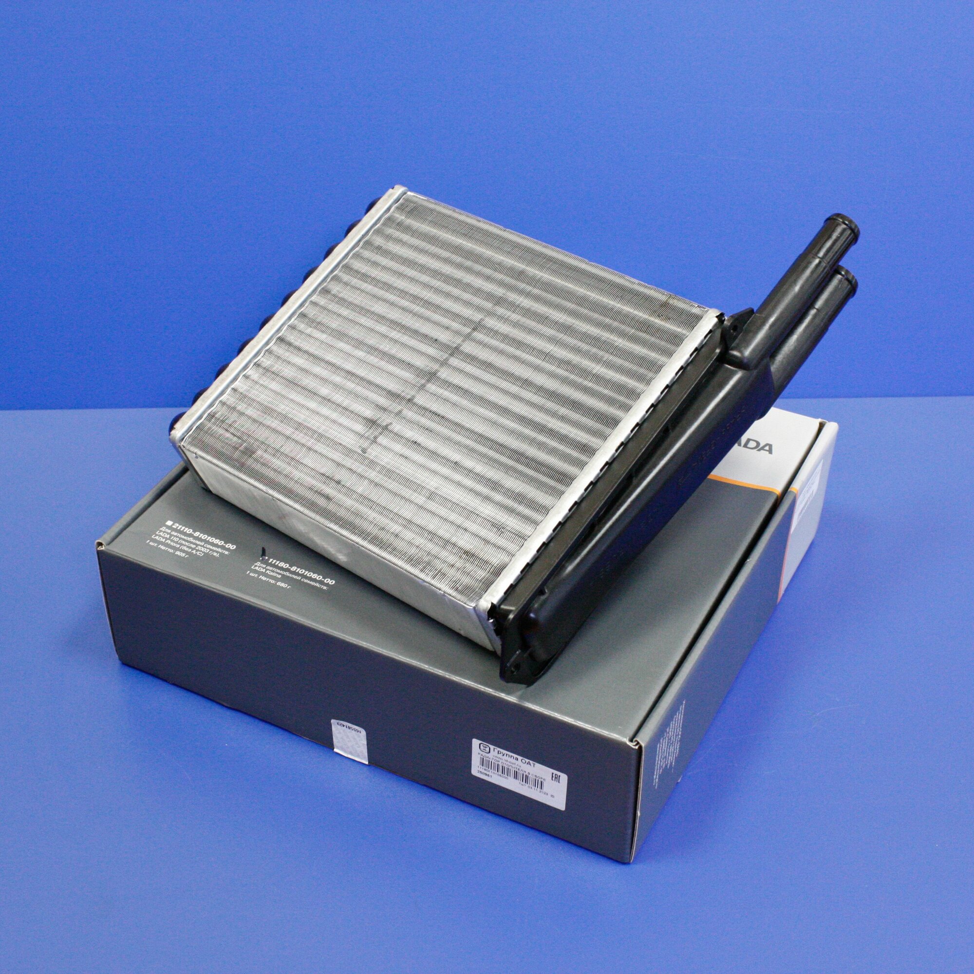 Радиатор отопления "ДААЗ" для автомобилей Калина, ГАЗель-Next (1118-8101060)