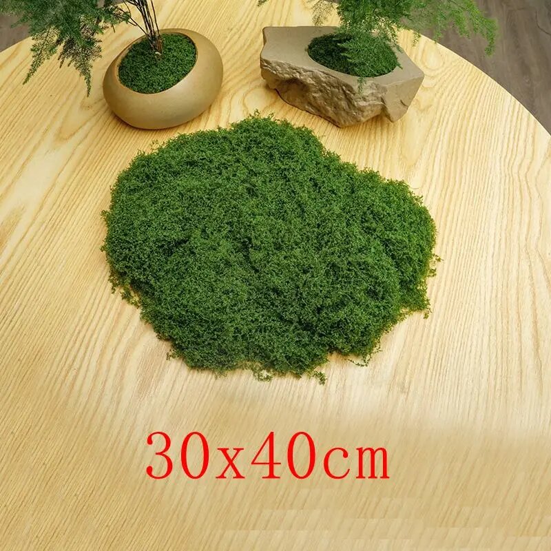 Искусственный мох D-Green 30x40 см