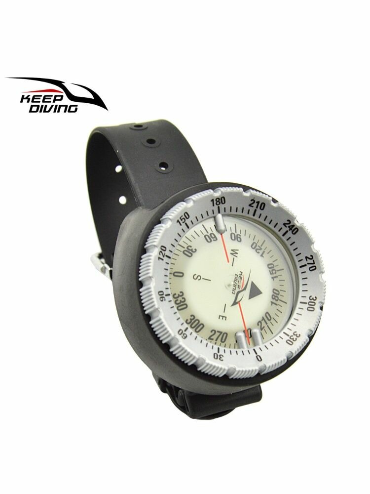 50-метровый подводный компас, светящийся магнитный водонепроницаемый компас для дайвинга и различных водных видов спорта