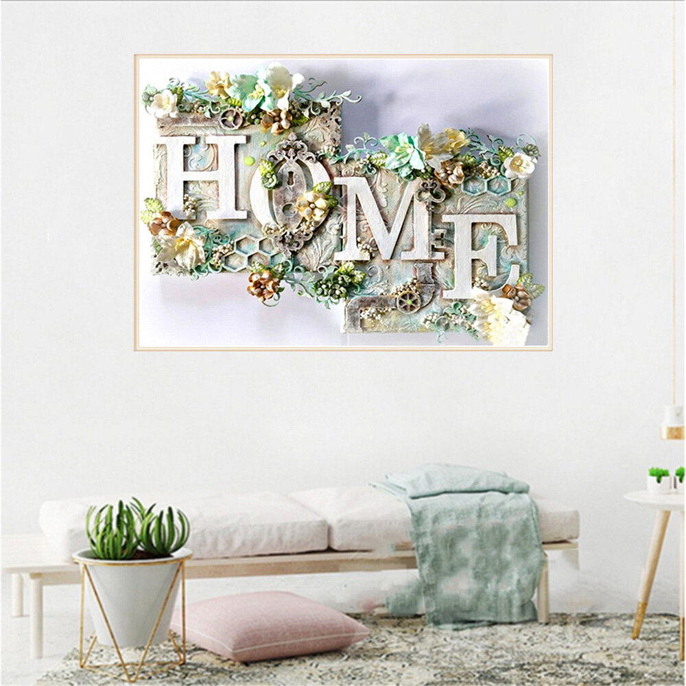 DIY 5D Diamond Painting S10109 40X30 Full Drill Crystal Rhinestone Embroidery Paintings Arts Craft Just like picture Canvas 15.7*11.8in 30*10*1cm 120g 1× DIY Painting 1× Lots of Diamonds 1× Tool Kit for Home Wall Decor