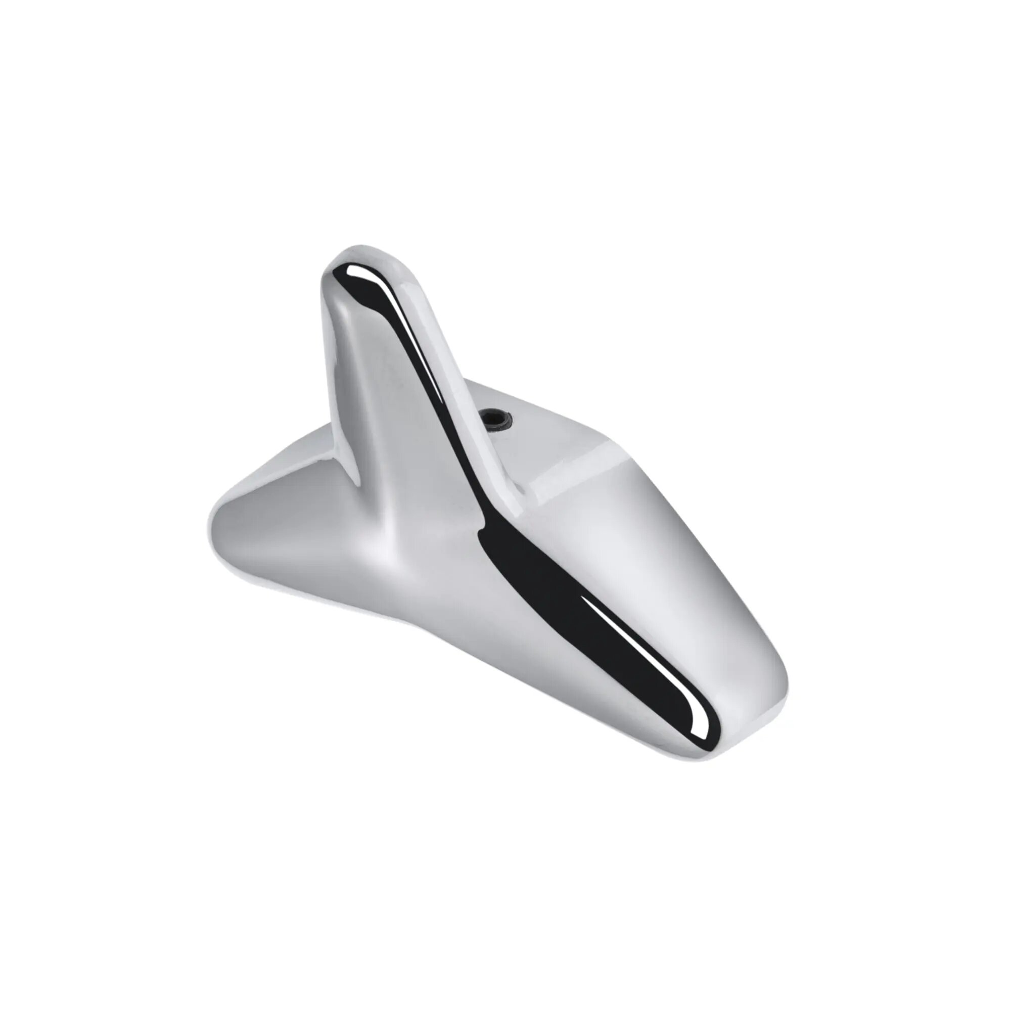 Edson Крючок мебельный 10403-N00-CHR ЦАМ хром для шкафов и гарнитур, скрытое крепление