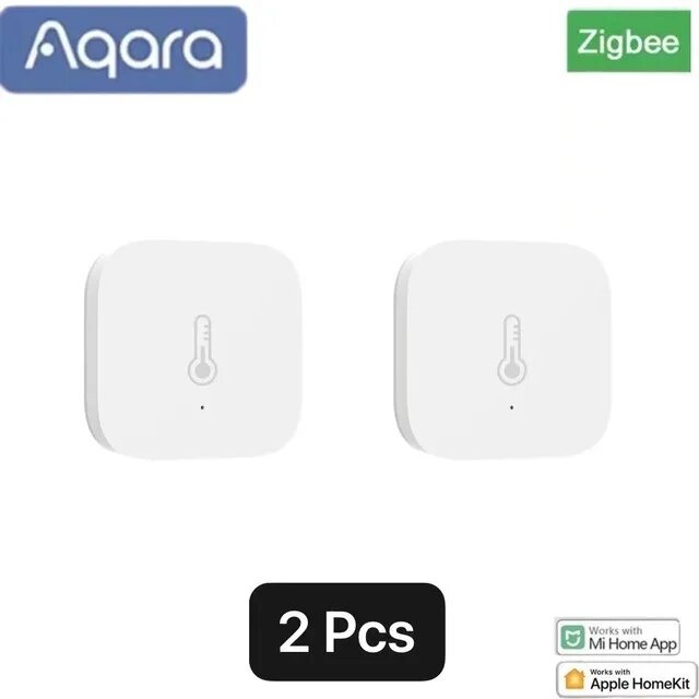 Датчик температуры и влажности Aqara Zigbee 2pcs