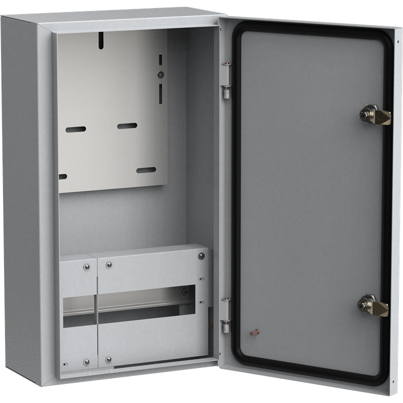 Щит учетно-распр. ЩУРН-3/12 540х310х165 настен с зам. металл 74 IP54 TITAN IEK