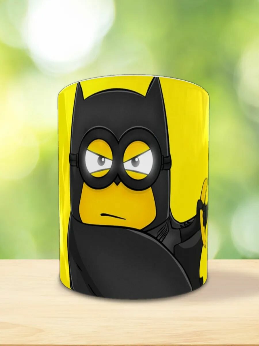 Кружка Миньон в образе Бэтмена