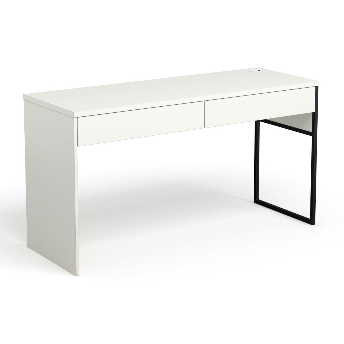 Письменный стол Миккей длинный, Белый. Производитель товара - компания Westcom.