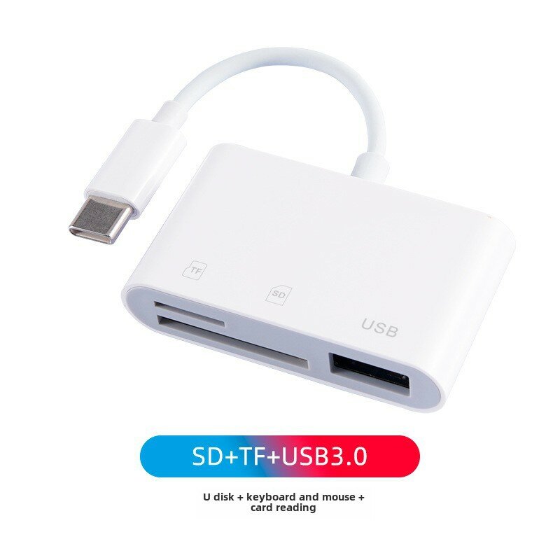 Карта памяти, для Apple 16, 15, promax, Android, Type-C, SD, TF, CF, белая