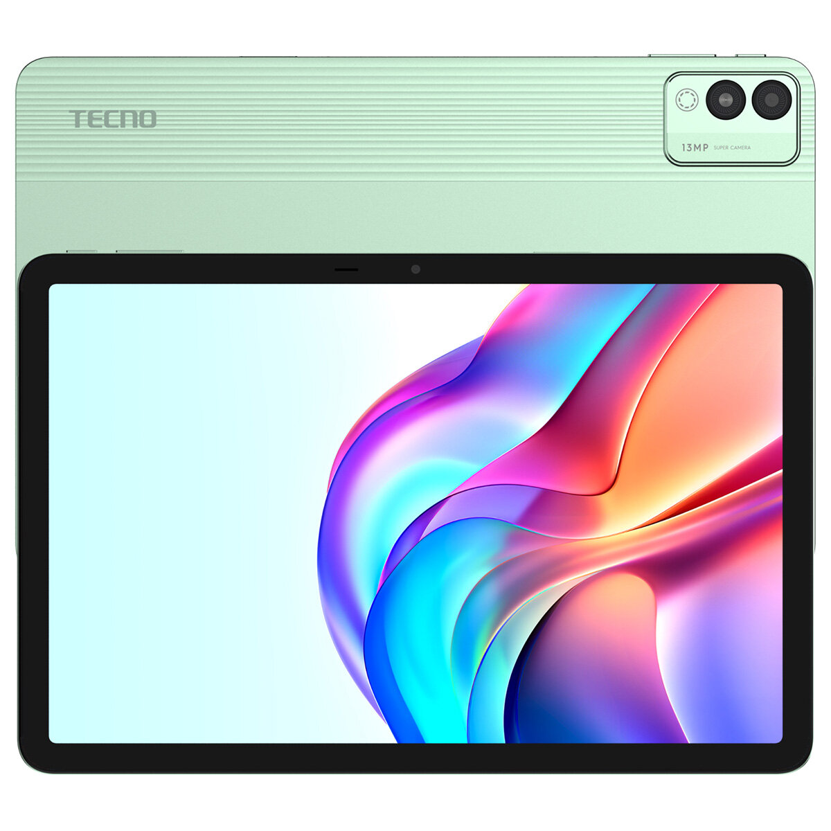 10.95" Планшет Tecno Megapad 11 LTE 128 ГБ зеленый, 1920x1200, IPS, 8x2.2 ГГц, 8 ГБ