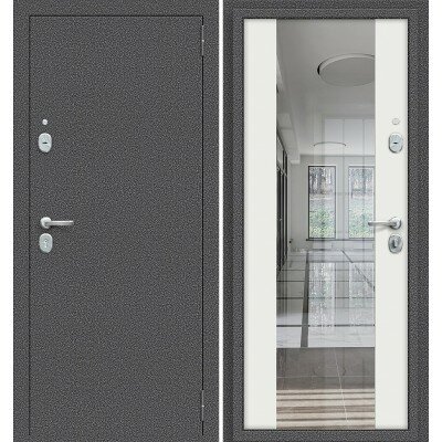 Тайга-7 Антик Серебряный/Белый