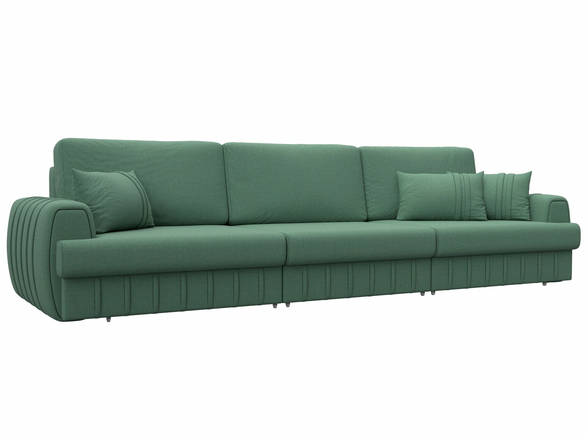 Диван прямой Флоу НПБ Лонг, Рогожка