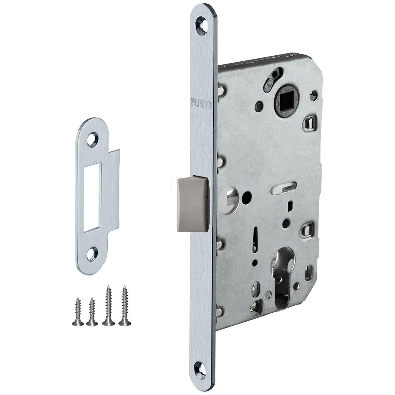 Корпус Punto (Пунто) замка PL85-50 сатинированный хром