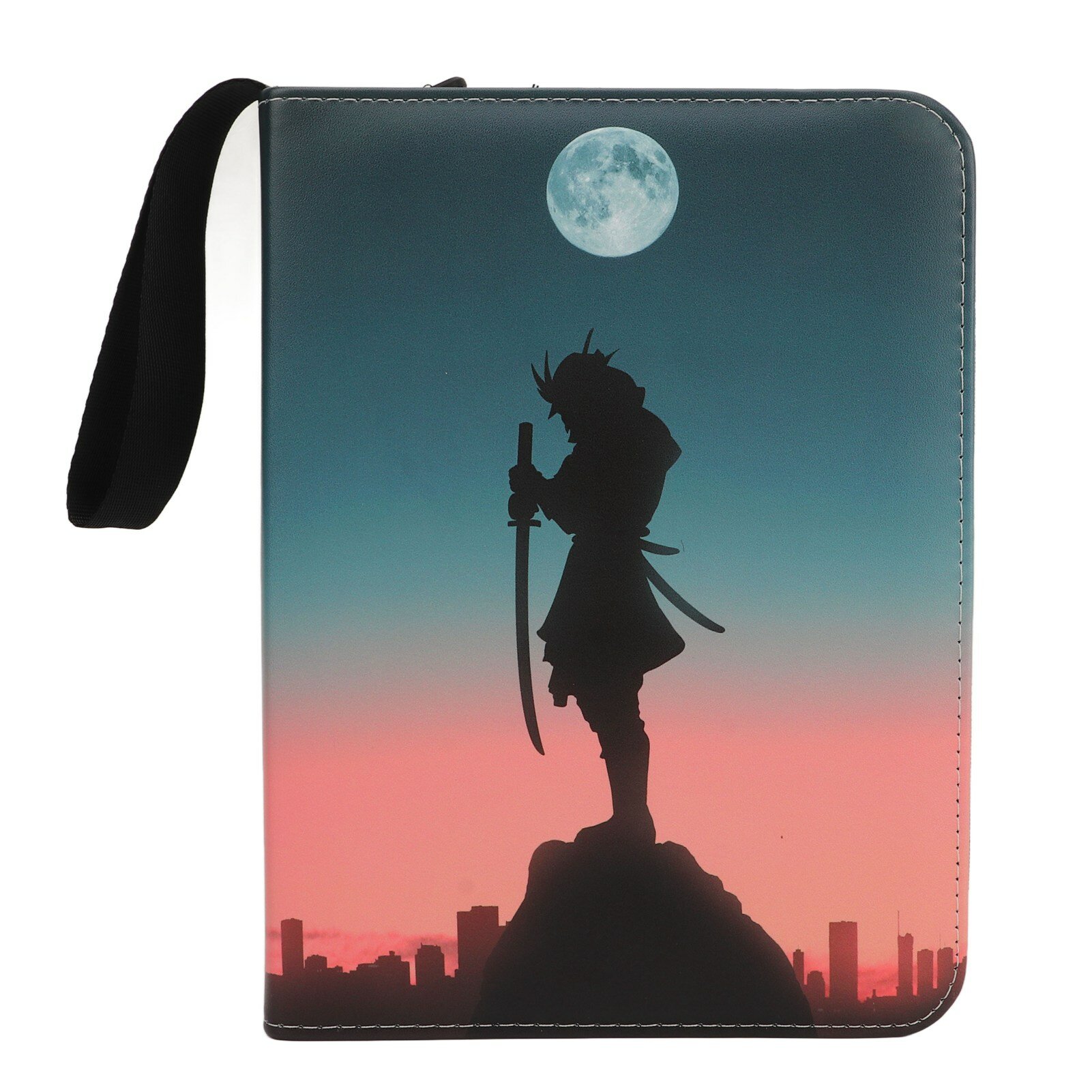 Папка для Карточек с 4 Карманами, Папка-Альбом Для Торговых Карточек, Вмещающая 400 Карточек, Папка для Коллекционных Карточек, Папка-Фотокарточка для Игровых Карточек Типа Warrior