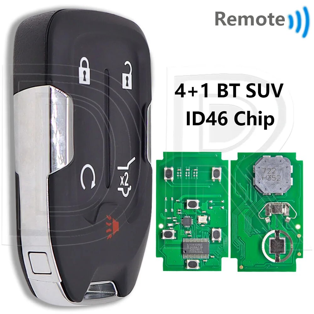 Пульт 4+1 BT SUV ID46, HYQ1AA 315MHz
