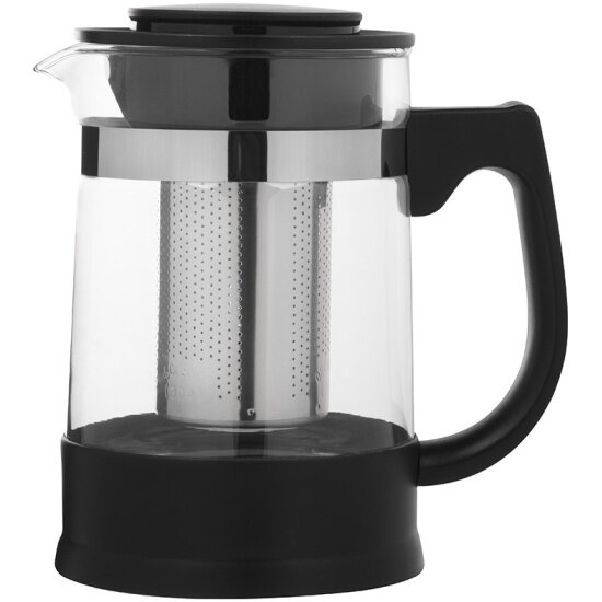 Чайник заварочный Mallony Vittoria 950 мл, с пластиковой ручкой/крышкой (910141)