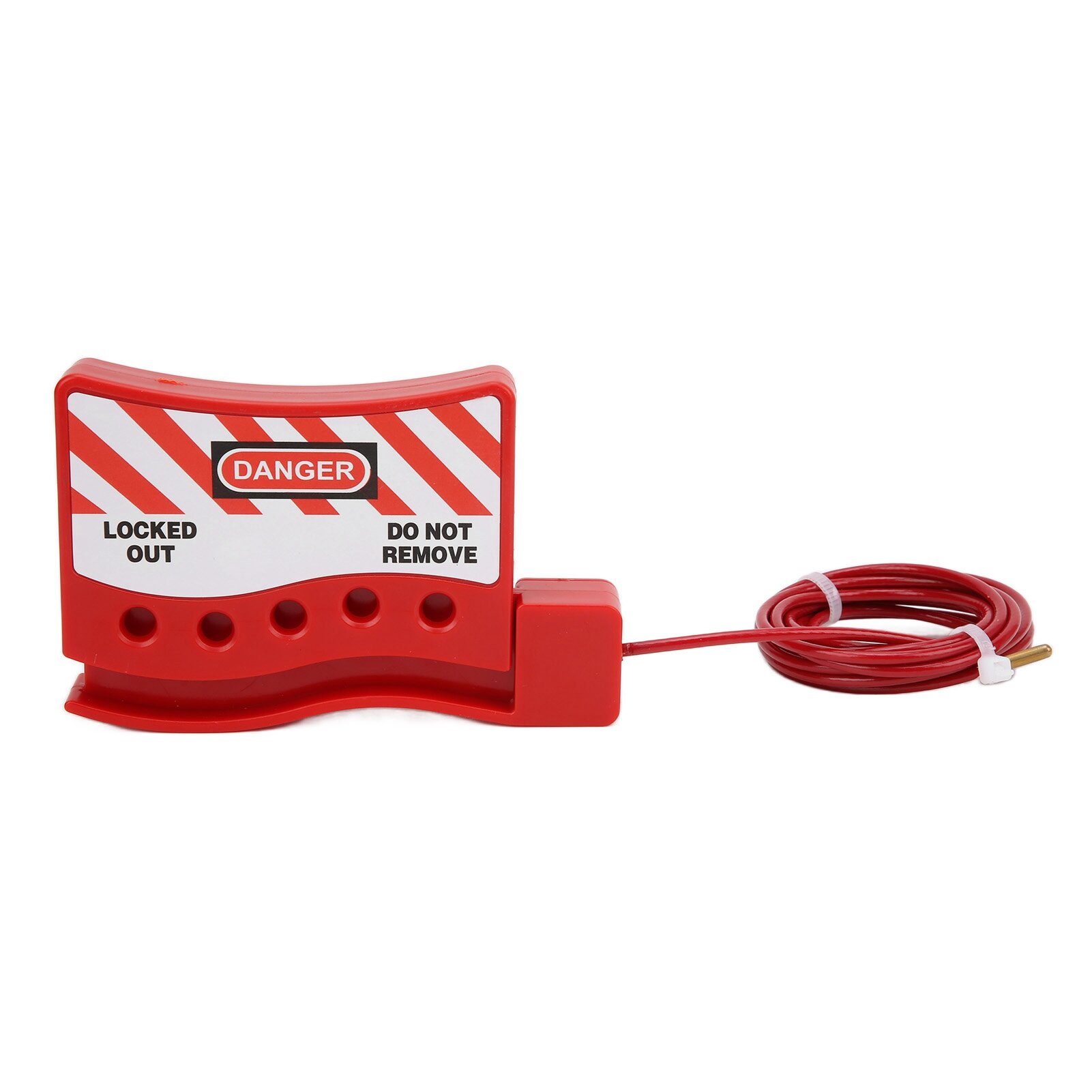 Регулируемая блокировка кабеля Портативная высокая прочная износостойкая блокировка кабеля