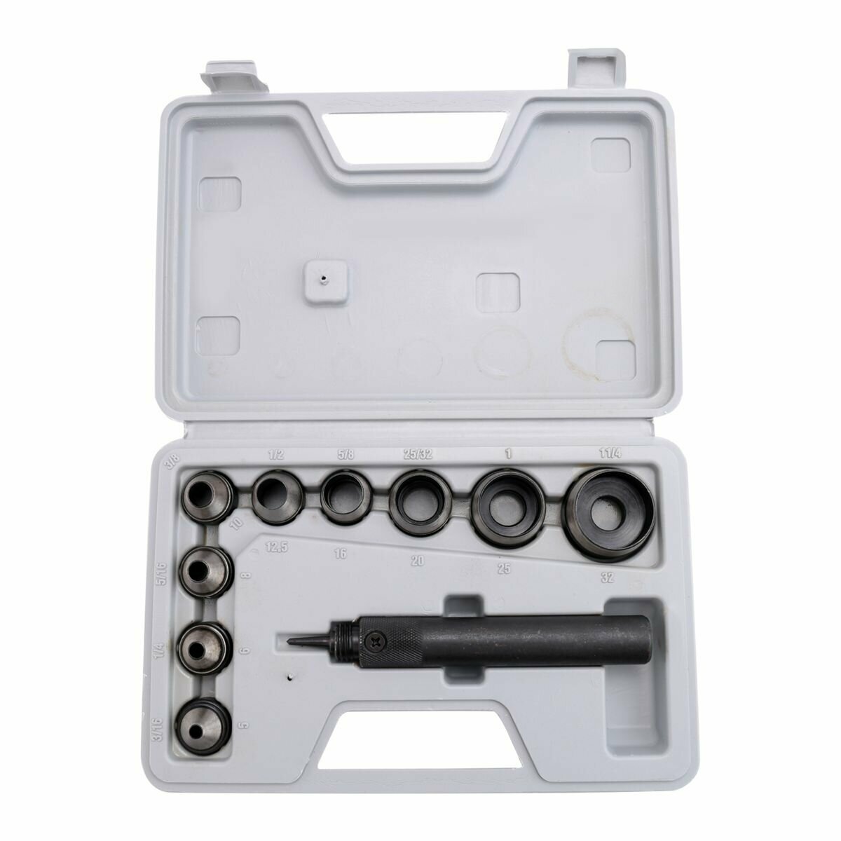 10 шт. комплект сверхпрочных дыроколов, набор прокладок, кожи, резины, перфораторов, самодельных кожевенных изделий, перфорационных инструментов Herramientas Para