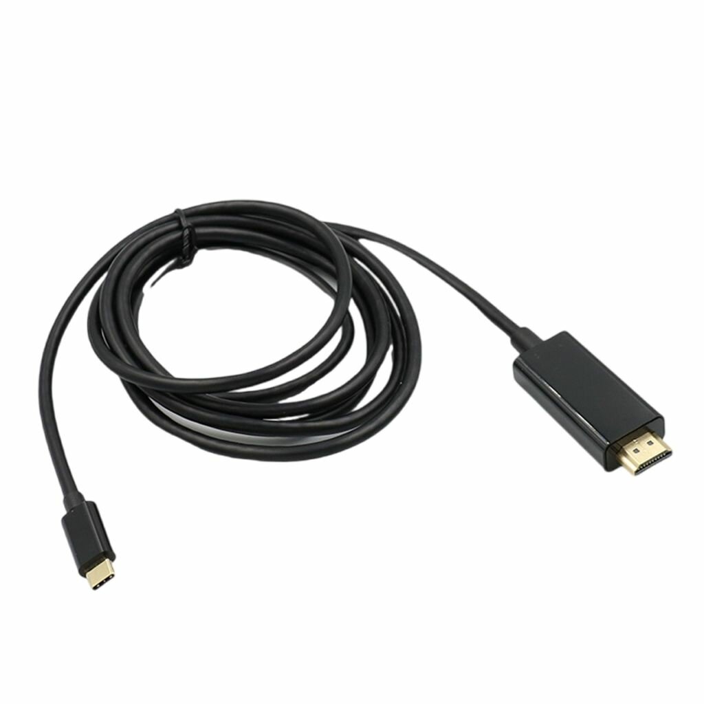 Кабель usb type c , Видеоадаптер TypeC-HDMI с экранным кабелем 4K30HZ