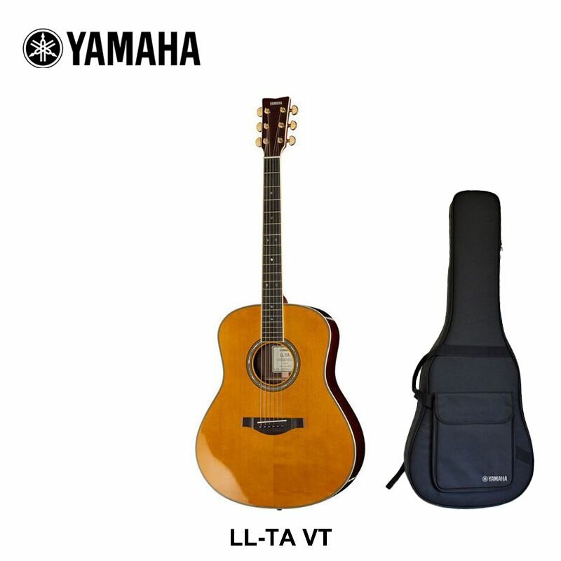 Yamaha LL-TA Цельнотвердая трансакустическая самоусиливающаяся акустическая/электрическая гитара Сумка для гитары в комплекте