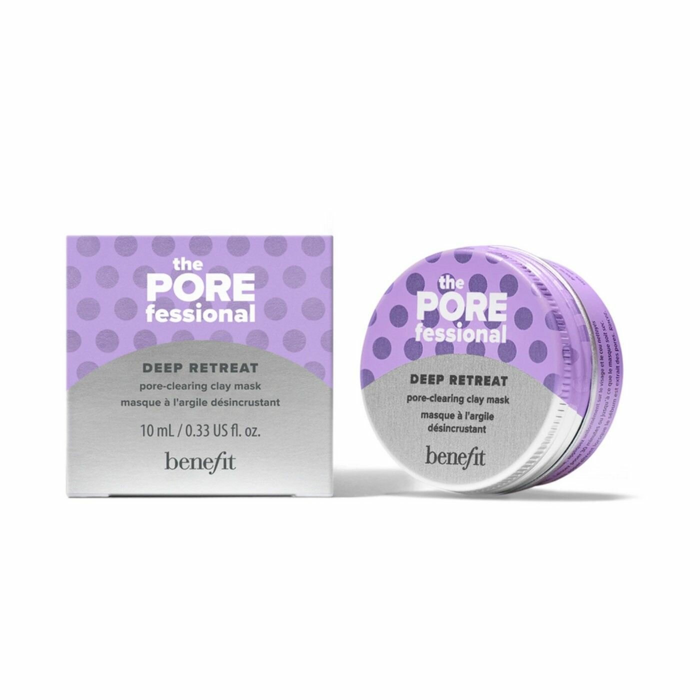 Маска для лица, очищающая поры мини-формат Benefit the POREfessional Deep Retreat pore-clearing clay mask 10ml