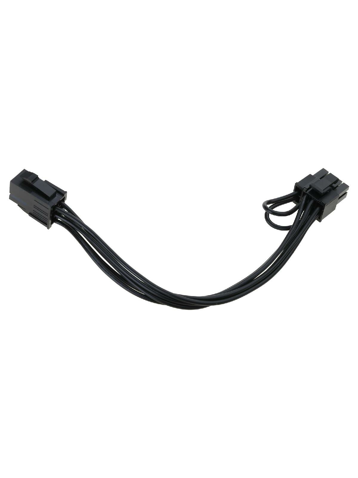 6Pin Male to 8Pin Female PCIExpress Power Extension Cable Adapter for CPU Video Card PCIE Power Cable