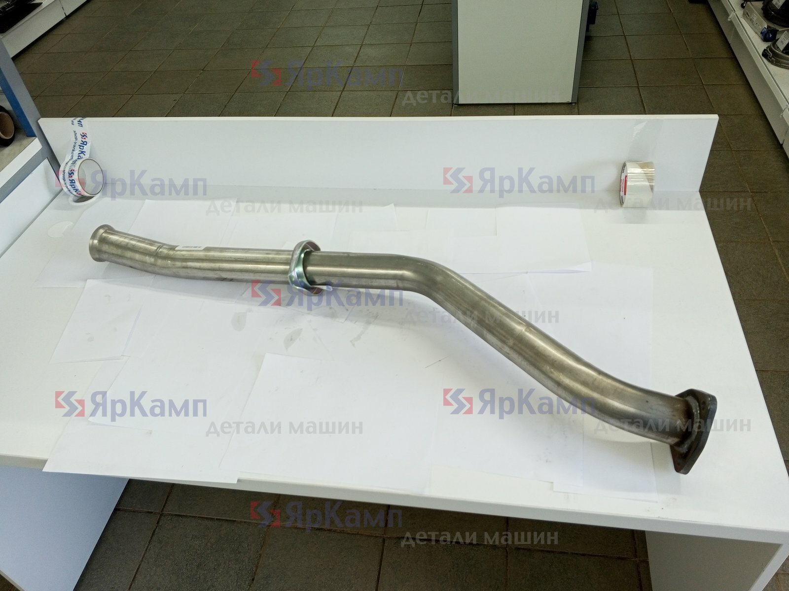 Труба глушителя ГАЗон Next С41RВ3 промежуточная