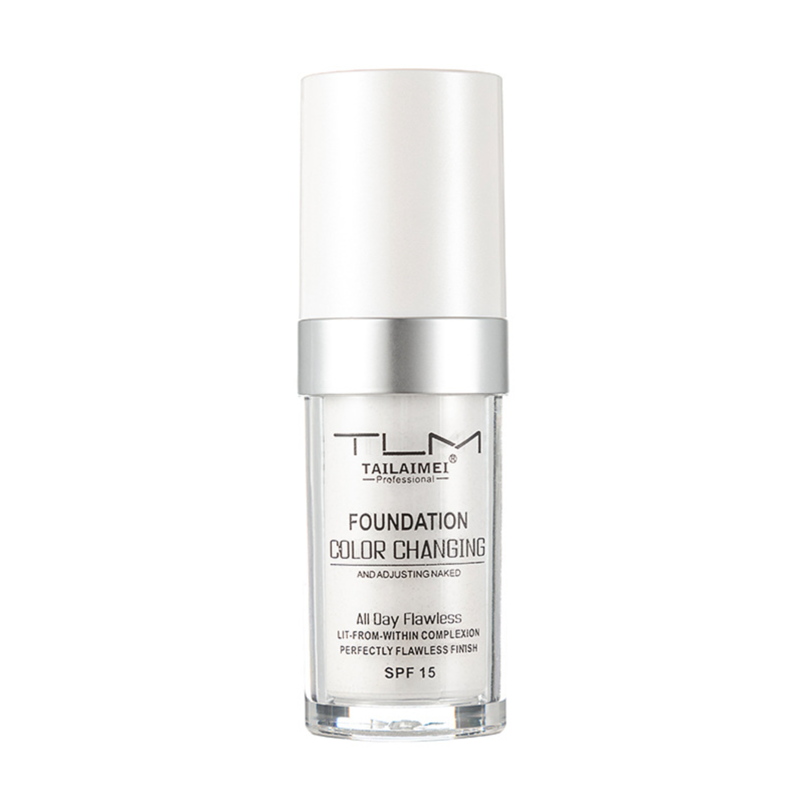 TLM Основа для макияжа жидкий тон лица Nude Full Coverage Concealer, Крем-консилер TLM Cover Cream, Основа для макияжа меняющая цвет для разных тонов кожи