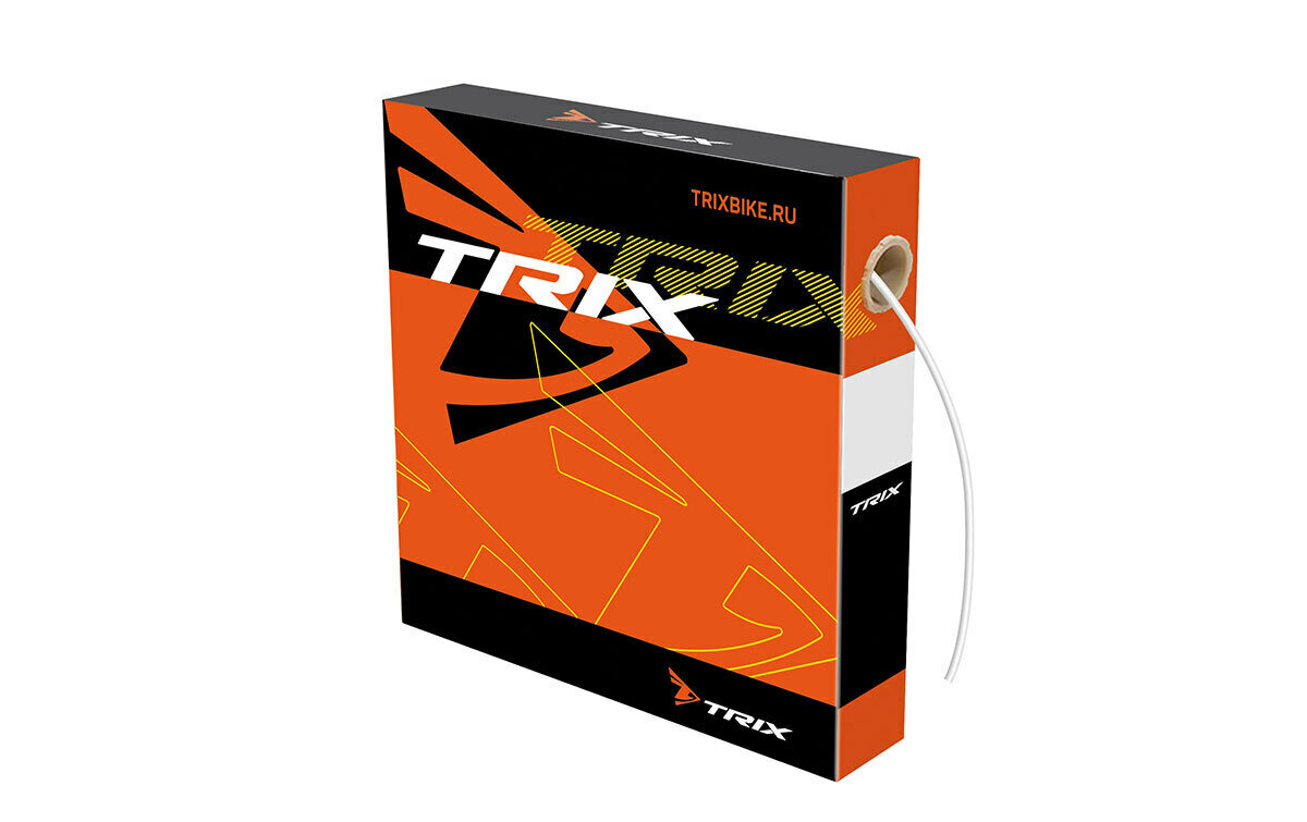 Рубашка троса, переключения TRIX , 4 мм, белая, коробка, 50м