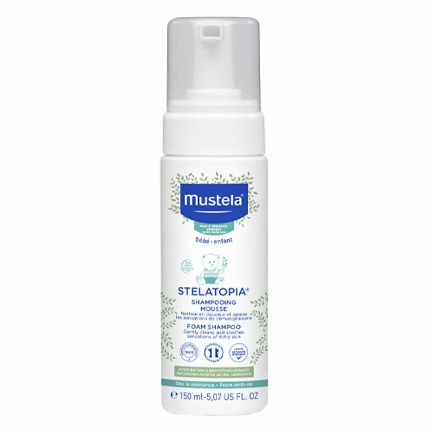 Mustela Шампунь-мусс Stelatopia 150 мл