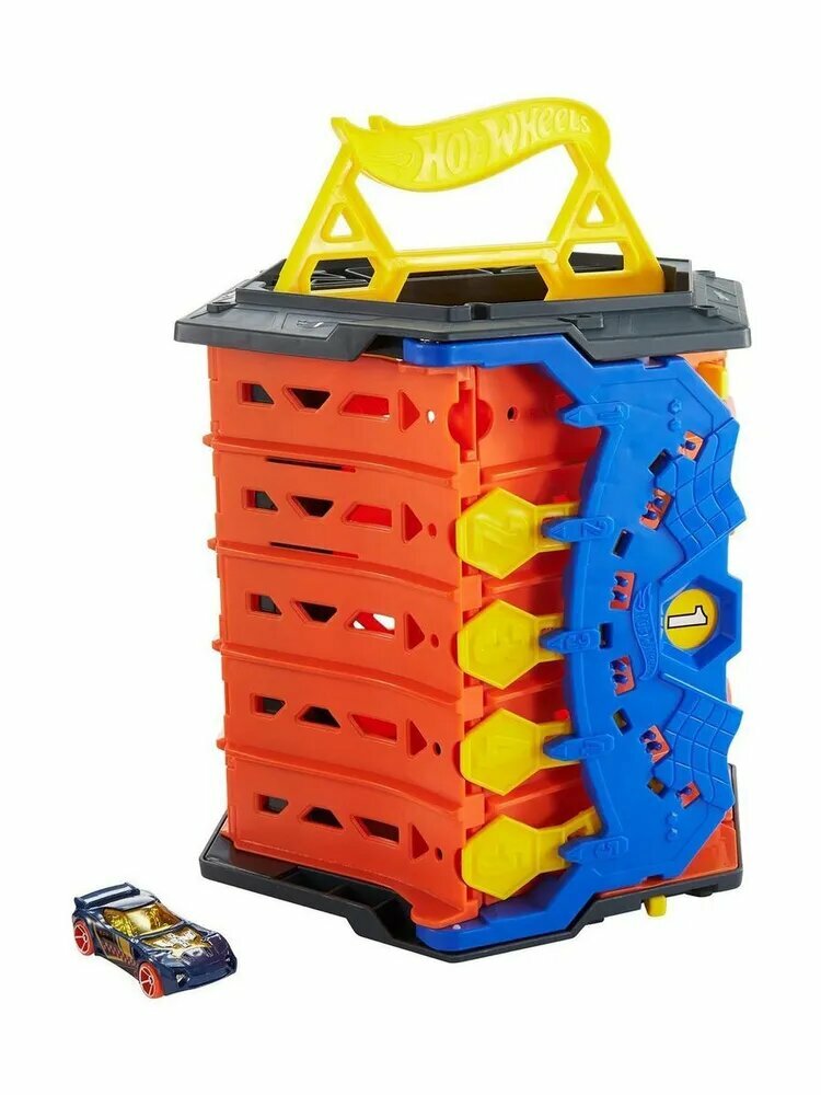 Игровой набор Hot Wheels Экшн Портативный автотрек, GYX11