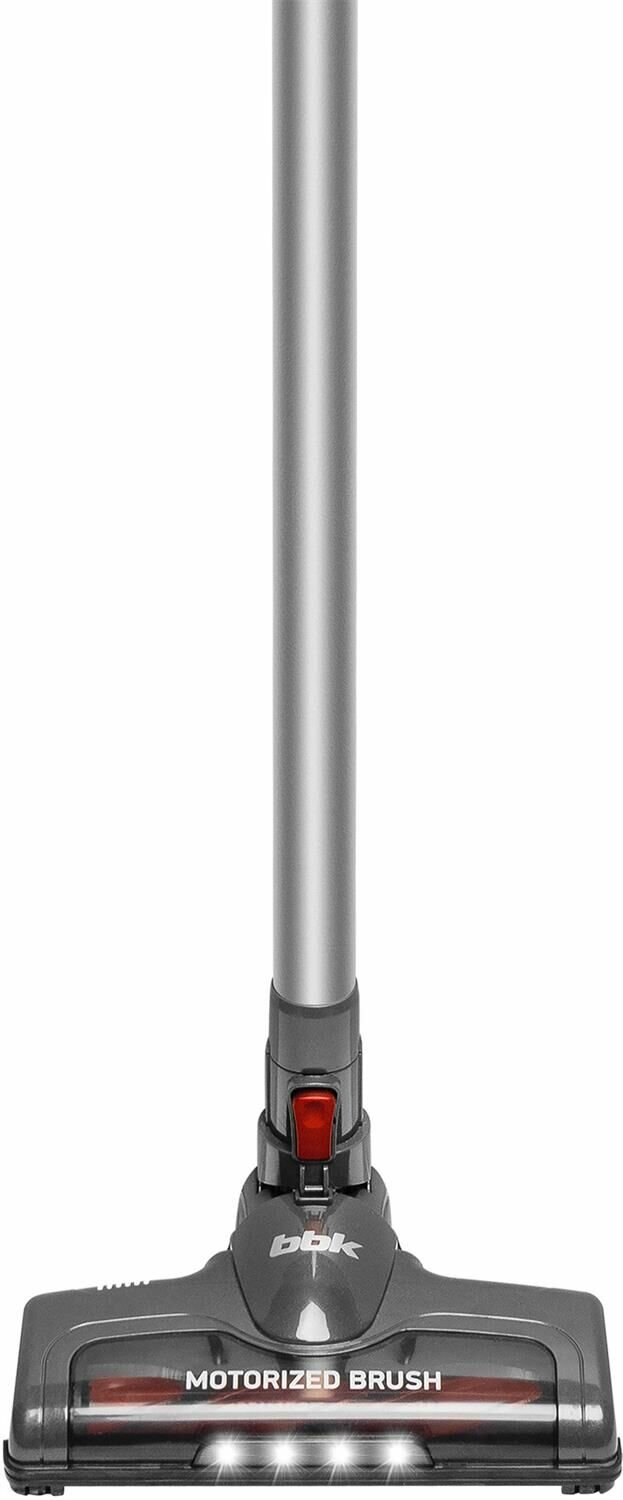 Пылесос вертикальный для дома BV3004 серый/красный