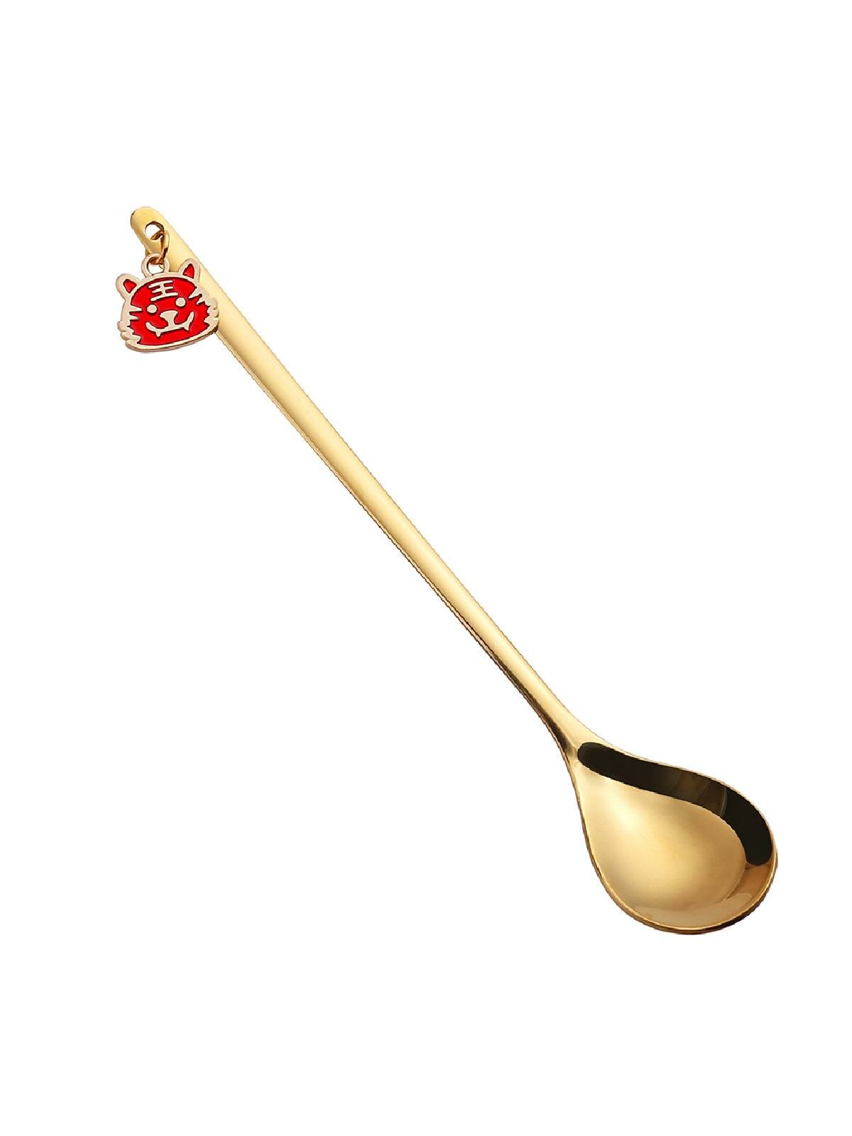 Аксессуары для бара, Китайский Новый год - Год тигра Tiger Tiger Tiger Shengwei Подвесная ложка-вилка-ложечка