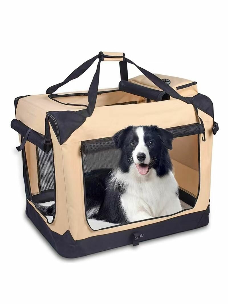 Клетка для собак, переноска для животных, выставочная палатка, дом-тент 72*52*52см