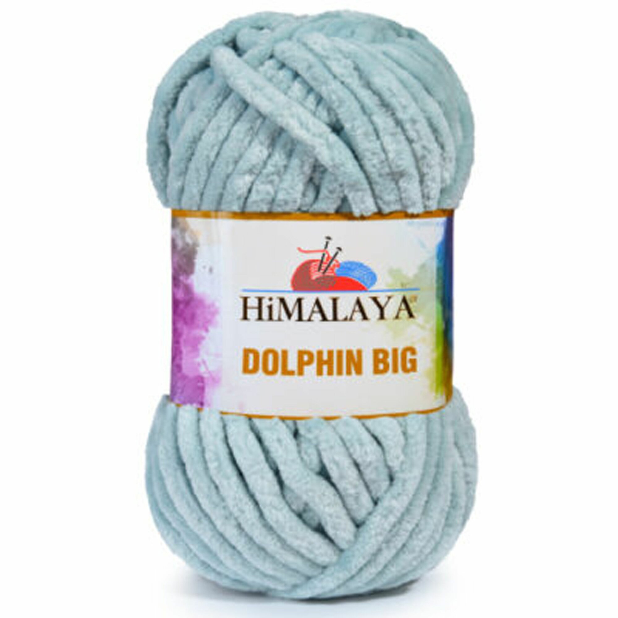 1 Моток, Himalaya DOLPHIN BIG, 100% Полиэстер / 200 гр. - 80 м, Цвет-76714
