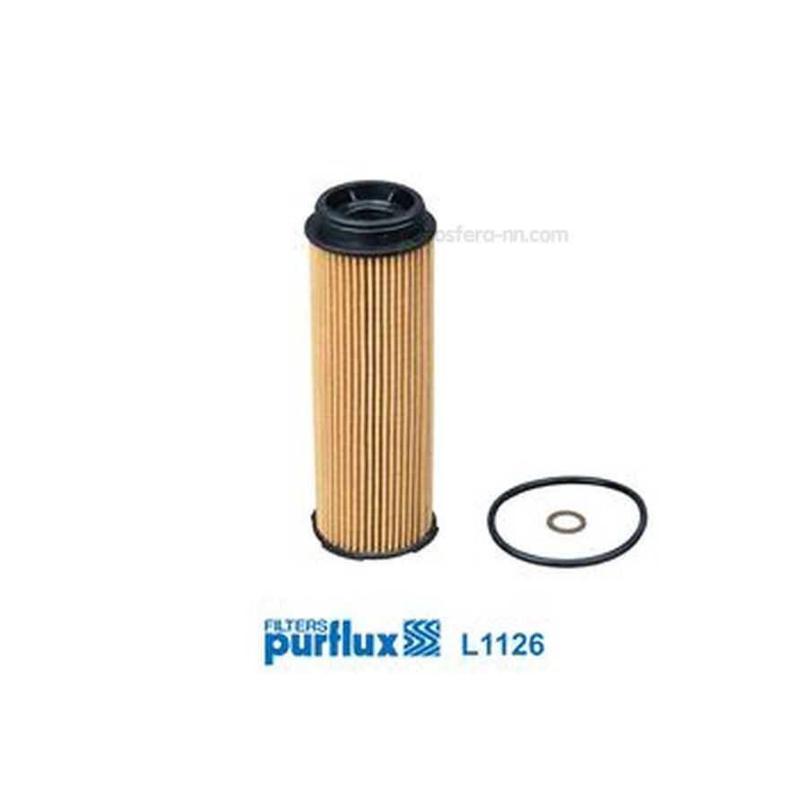 PURFLUX L1126 Фильтр масляный BMW SERIES 1, 2, 3, 4, 5, 7, X3, X4 3.0 PETROL AND DIESEL ENGINES.