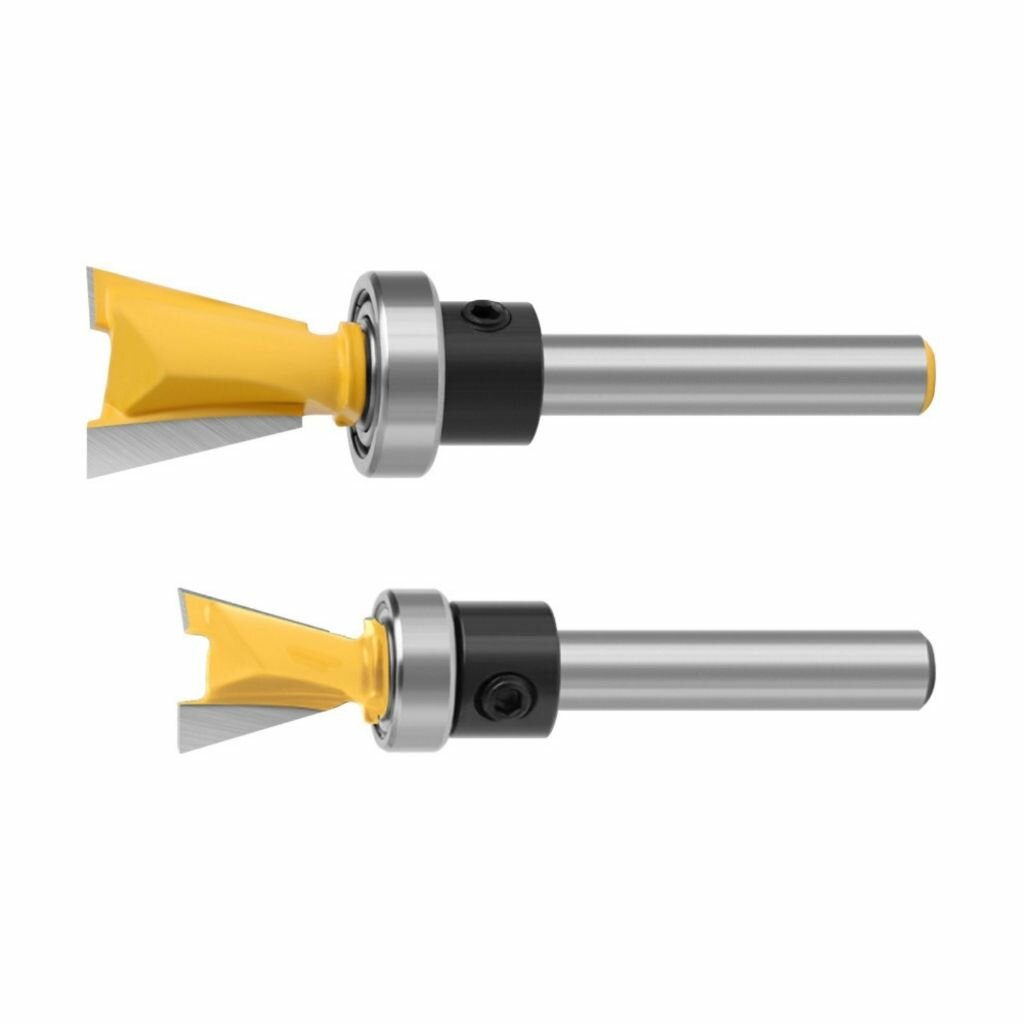 Набор Фрезерных Долот "Ласточкин Хвост" 1/4 дюйма