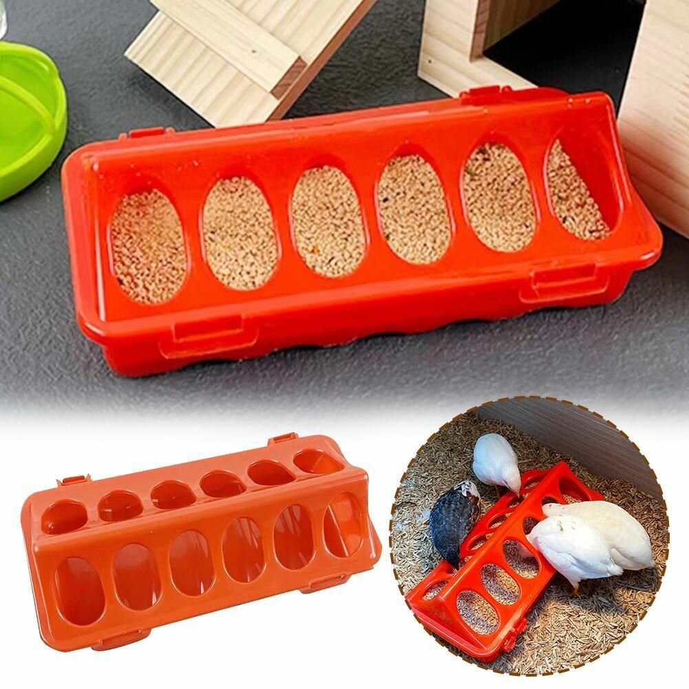 Автоматическая кормушка-поилка для кур, уток, гусей и перепелов с длинным желобом