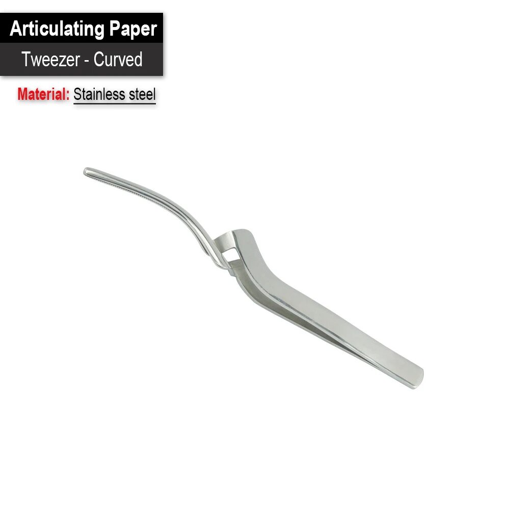 NEWTRY Стоматологическая артикуляционная бумага 200/300 листов Curved Tweezer