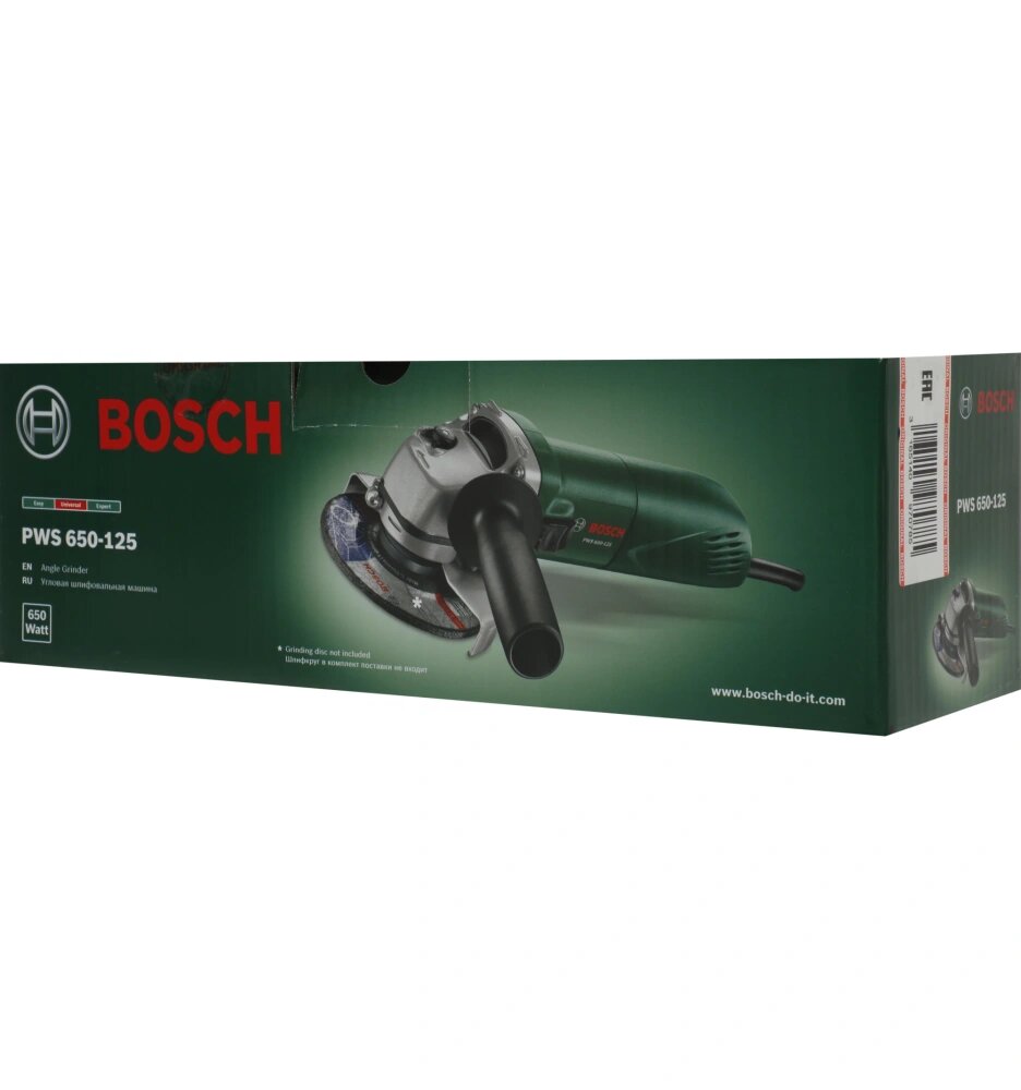 Угловая шлифмашина Bosch PWS 650-125 (06034110R0)