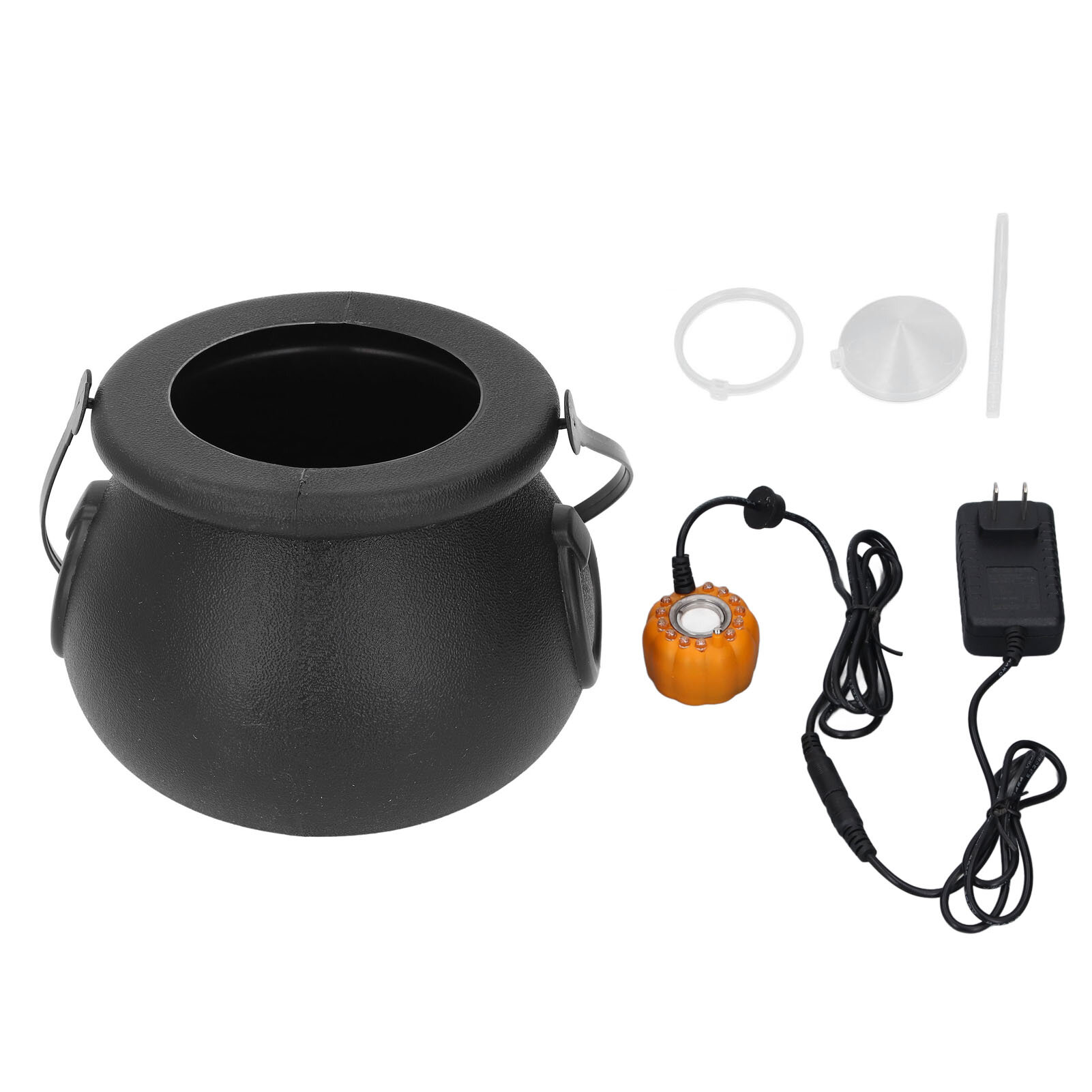 Создатель тумана Fogger с матовым котлом ведьмы 12 светодиодных фонарей 7 цветов туманообразователь для праздника на открытом воздухе Вечеринка вилка стандарта США