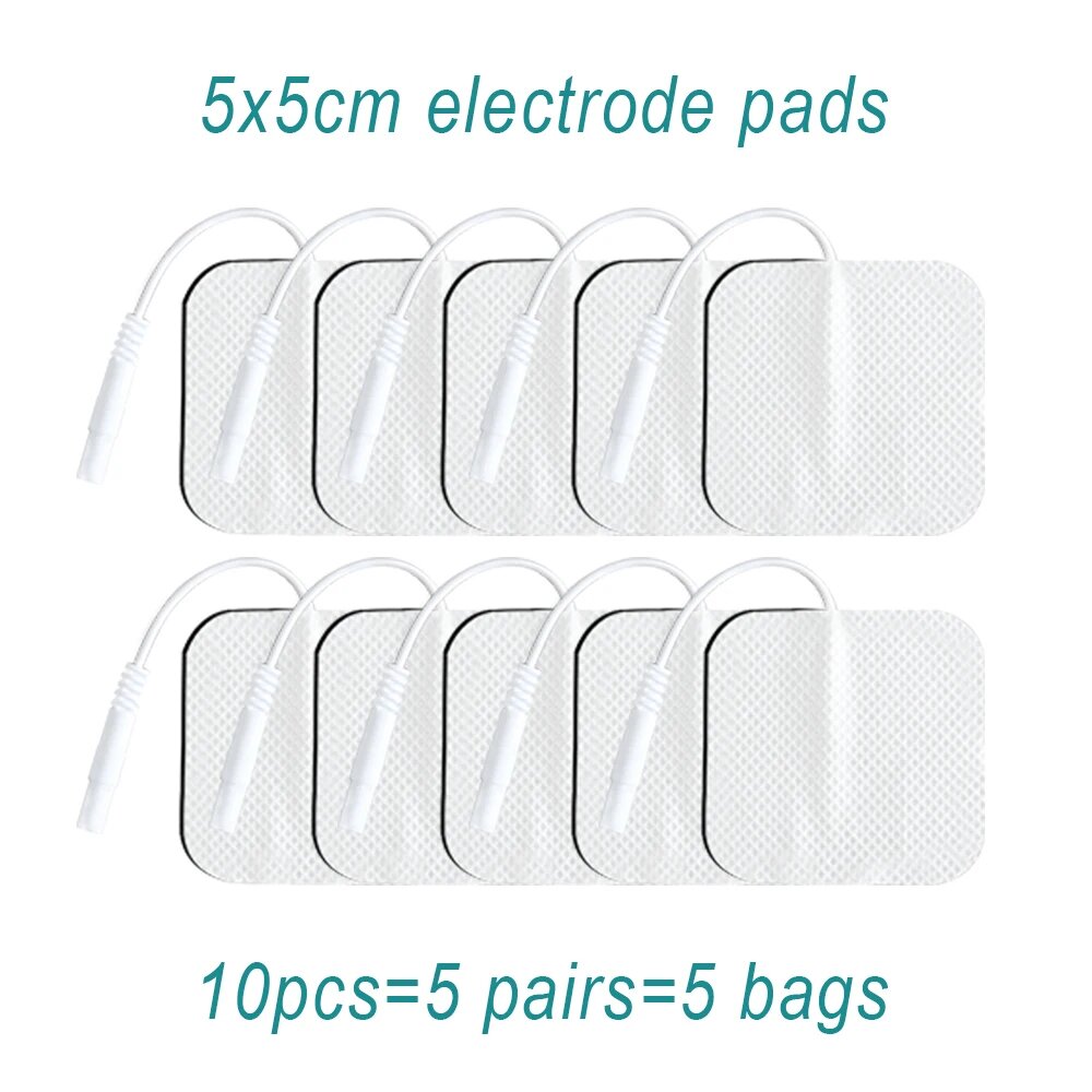 Электрический стимулятор мышц, 15 режимов, высокочастотное физиотерапевтическое устройство, импульсный электростимулятор TENS с 8 электродами