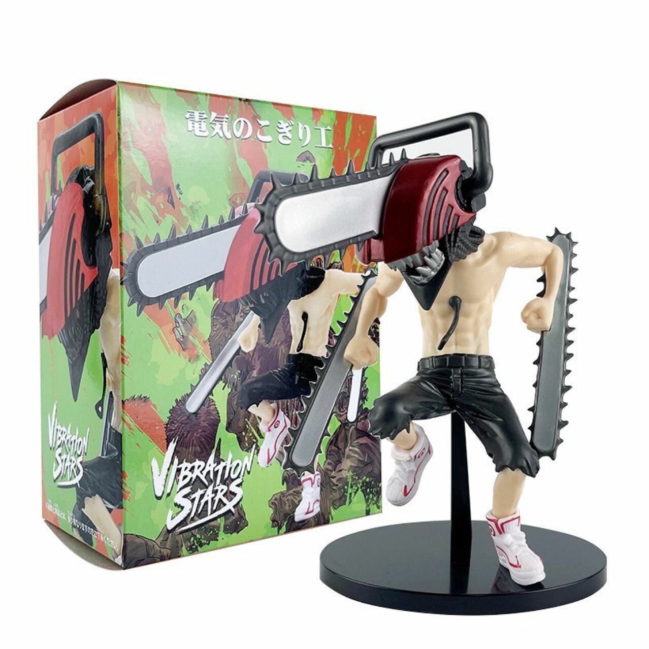 Фигурка Почи та электрическая собака из Chainsaw Man , большая модель