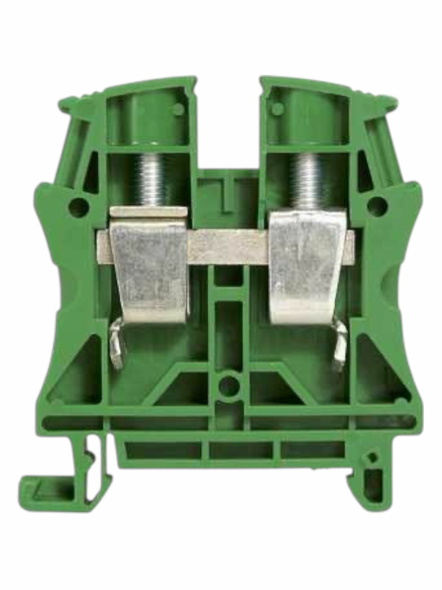 Винтовая клемма Legrand Viking 3 однополюсная 35мм шаг 15мм зеленый 037198