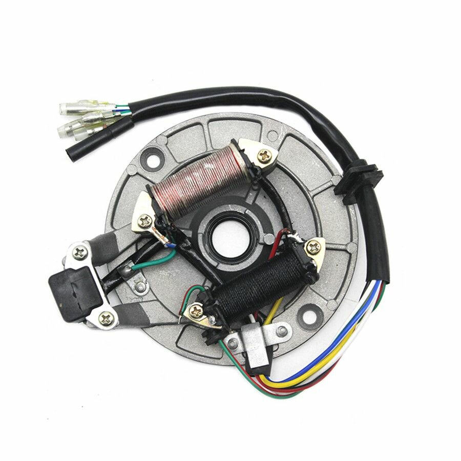 1X 110Cc 125Cc Pit Dirt Bike Питбайк Статорная Пластина Звукоснимателя Катушки Магнето Ротор Новый