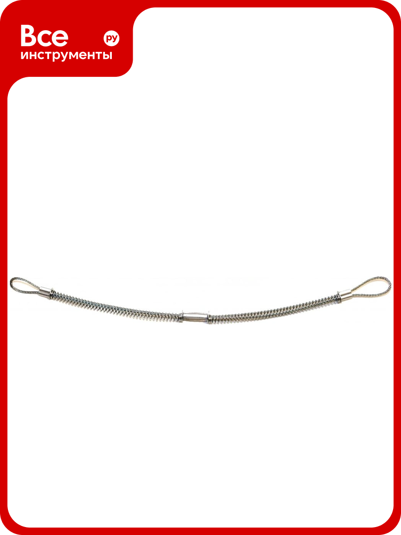 Тросик страховочный для РВД ПромСтроп 1.1/4'-3' 4687204291159 стального провода прочности для охотничьих ружей