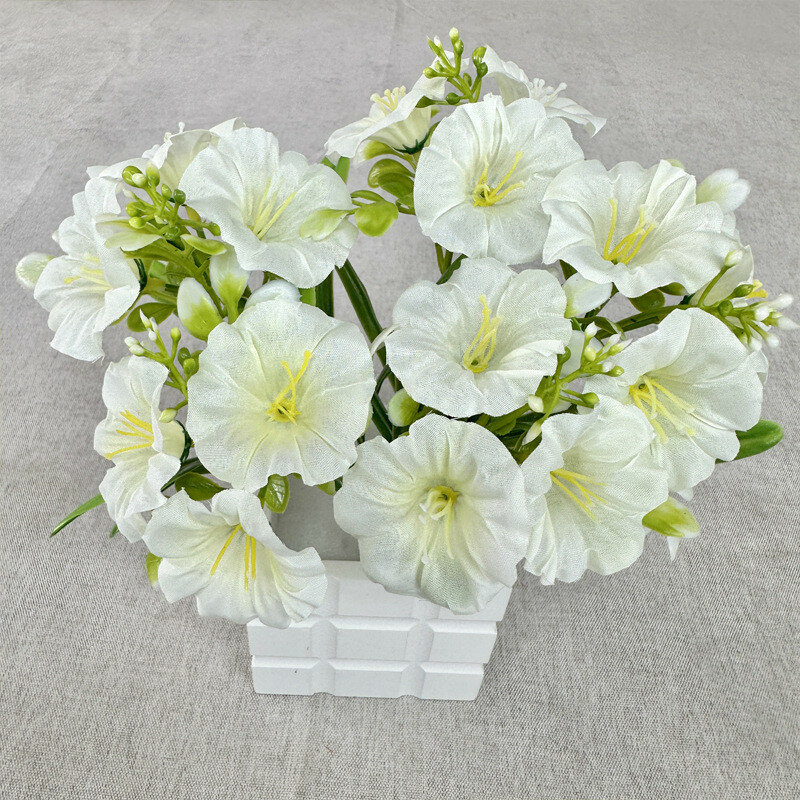Artificial clematis flower decor for home garden arts and crafts