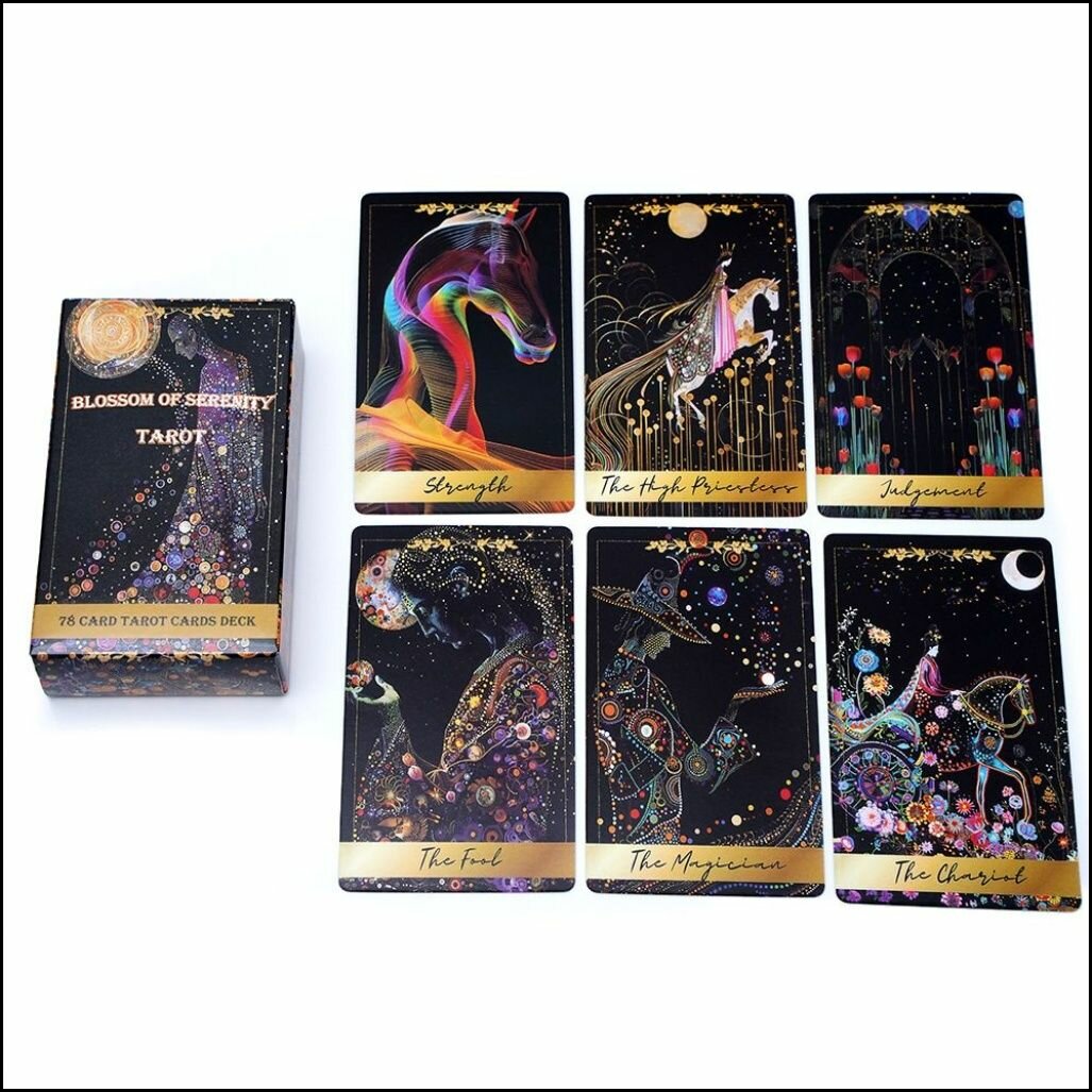 Эксклюзивная таро Blossom of Serenity, Цветок безмятежности