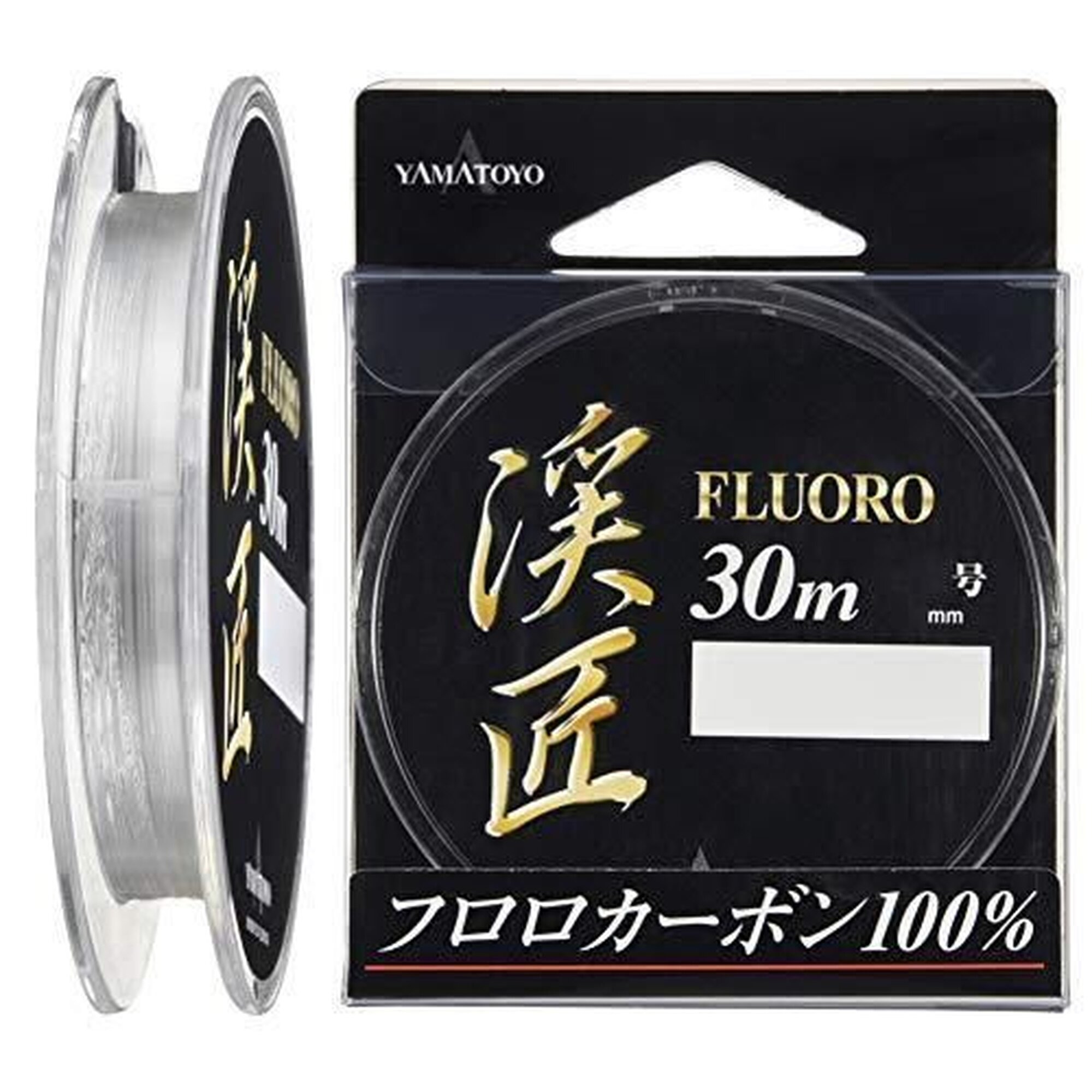 Флюорокарбон для рыбалки Yamatoyo Keiso Fluoro, #0.4, 30 м, прозрачный