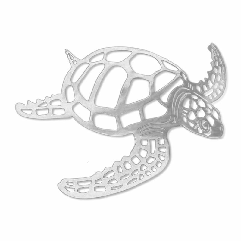 Металлические Поделки Из Кованого Железа Черепаха-Серебро