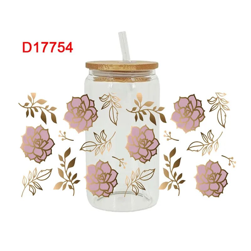 3D УФ наклейки для декорирования D17209 D17754