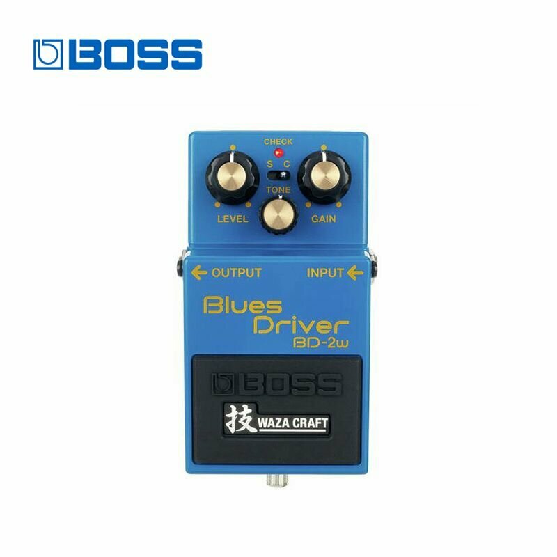 Boss BD-2W Waza Craft Effect Blues Driver для электрогитары педаль овердрайва Boss BD 2W