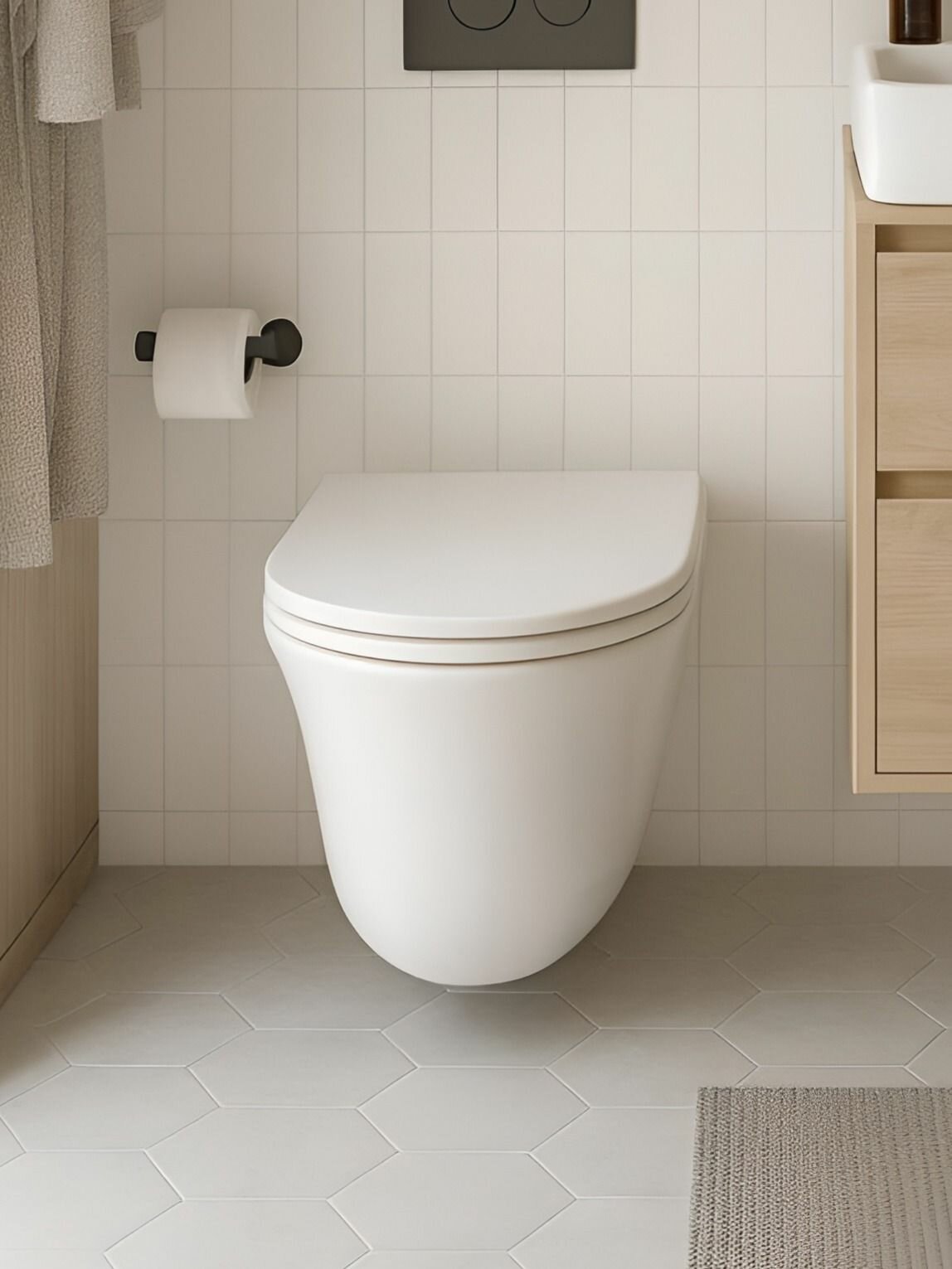 Унитаз подвесной WeltWasser TELBACH 004GL-WT